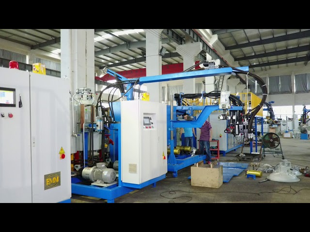 automatic continuous high pressure polyurethane foaming production ...